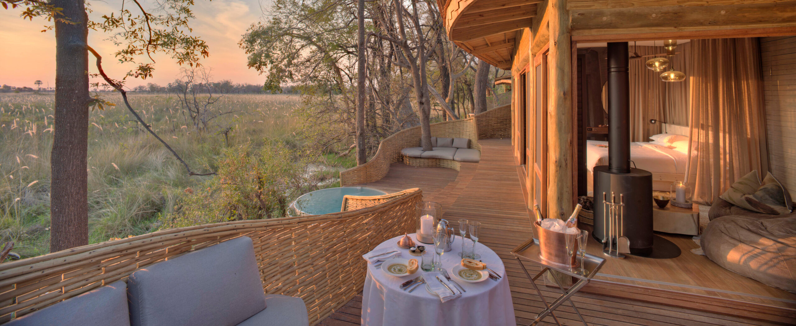 andBeyond Sandibe Okavango Safari Lodge